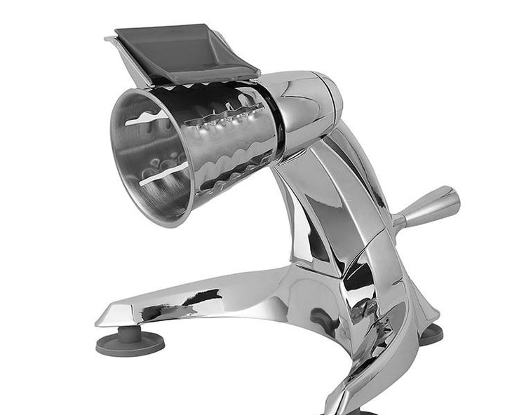 Manual Food Processor & Vegetable Slicer — 5 Interchangeable Cones, Va ...